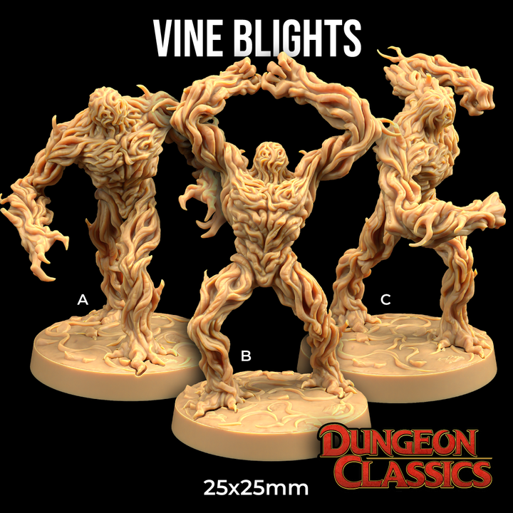 3D Printable Vine Blight | PRESUPPORTED | Dungeon Classics by Dungeon Classics